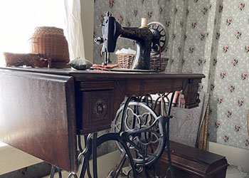 The Historic Singer Manufacturing Company Sewing Machine at Sikes Adobe