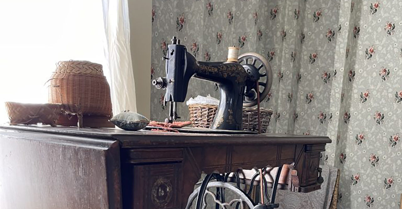 The Historic Singer Manufacturing Company Sewing Machine at Sikes Adobe